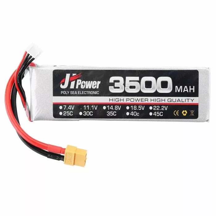Batterie LIPO 3S 3500mAh 25C 11.1V T/XT60 - didactico didactico