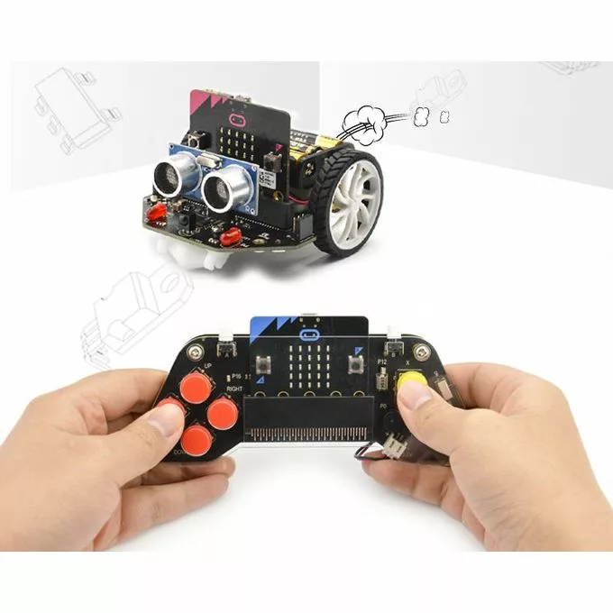 Manette pour robot maqueen (sans carte microbit) - didactico didactico